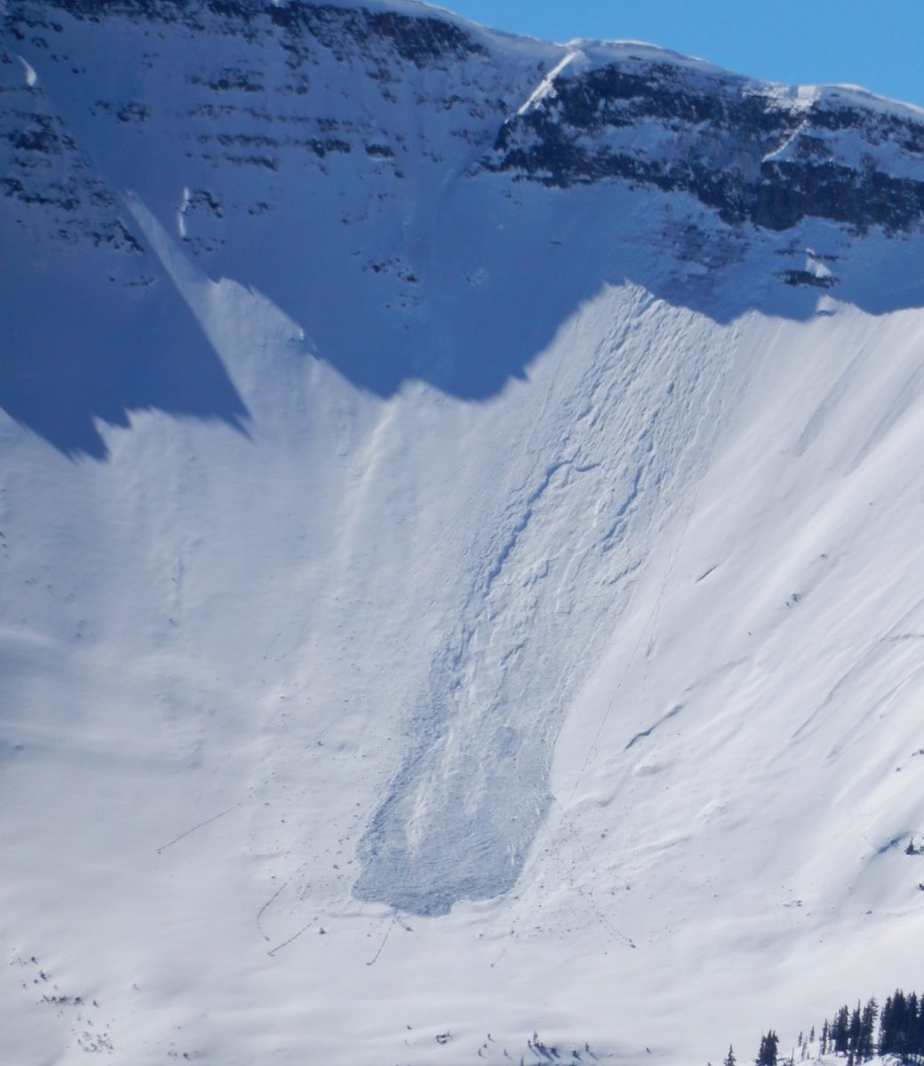 Avalanche.org » Cornice fall avalanche