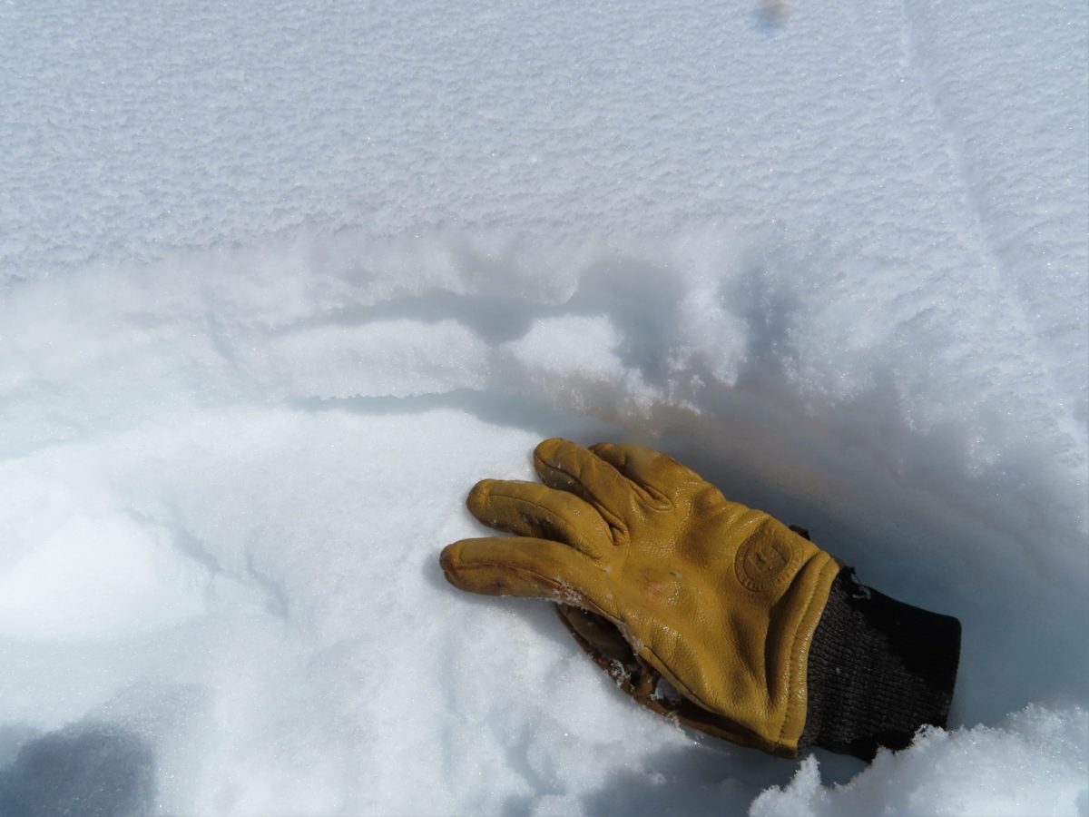 Avalanche.org » Melt-freeze crust