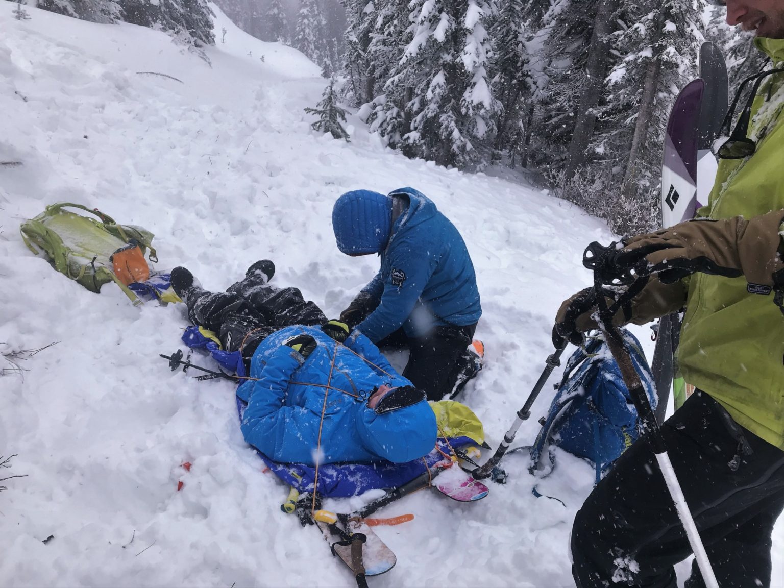 Avalanche.org » Evacuation